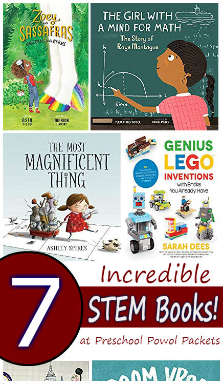 7 STEM Books for Kids | Preschool Powol Packets