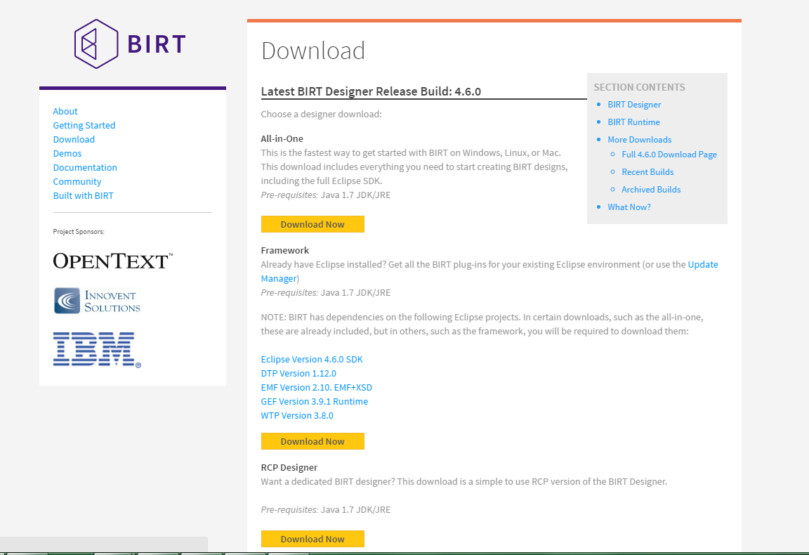 Java Programming: Setting up BIRT in eclipse