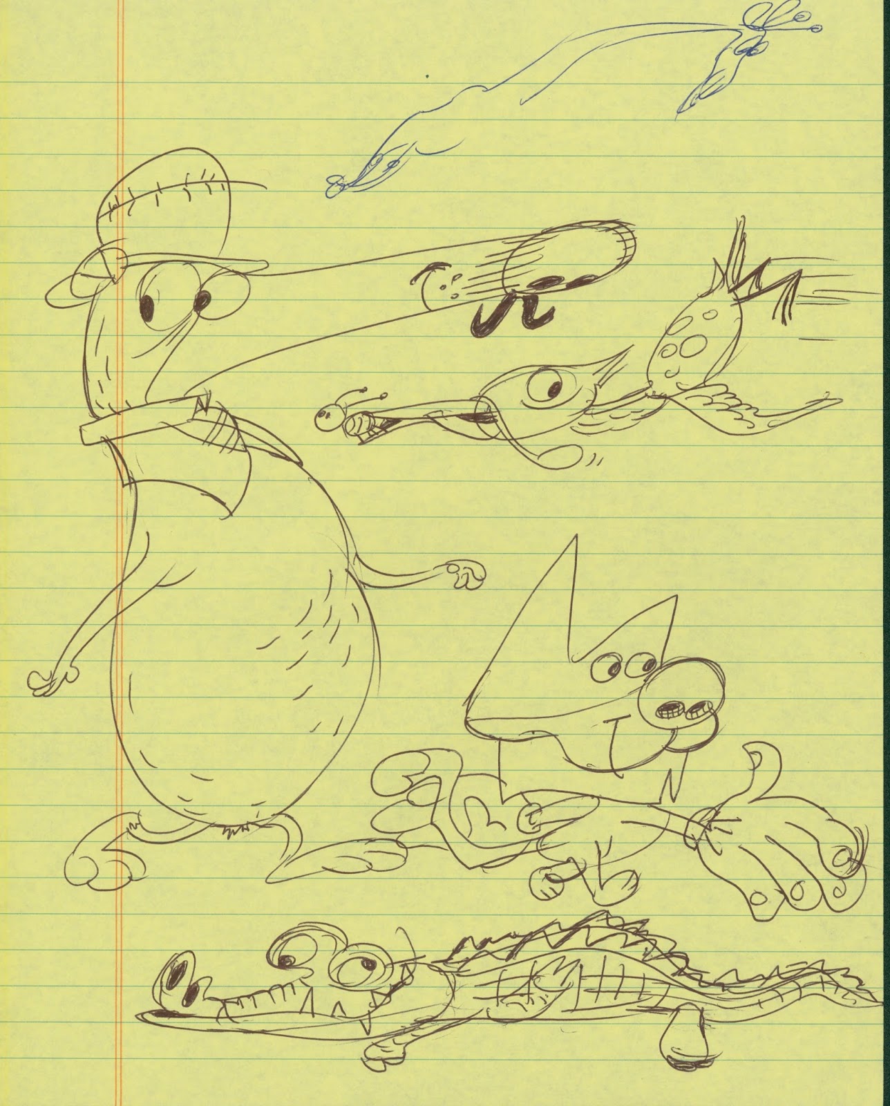 John K Stuff: Doodle action