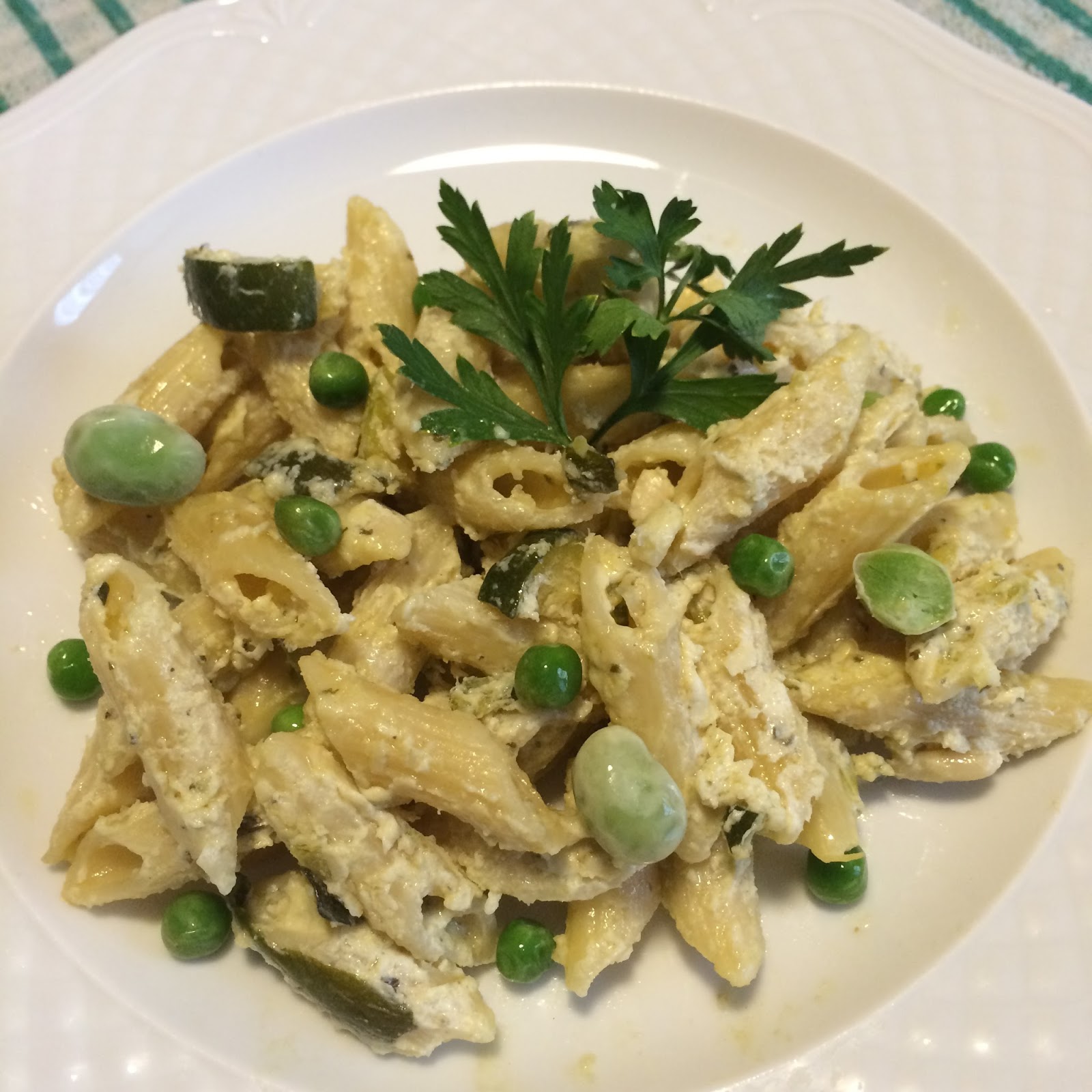 In cucina con Trilly : Pennette rigate mantecate alla ricotta con crema ...