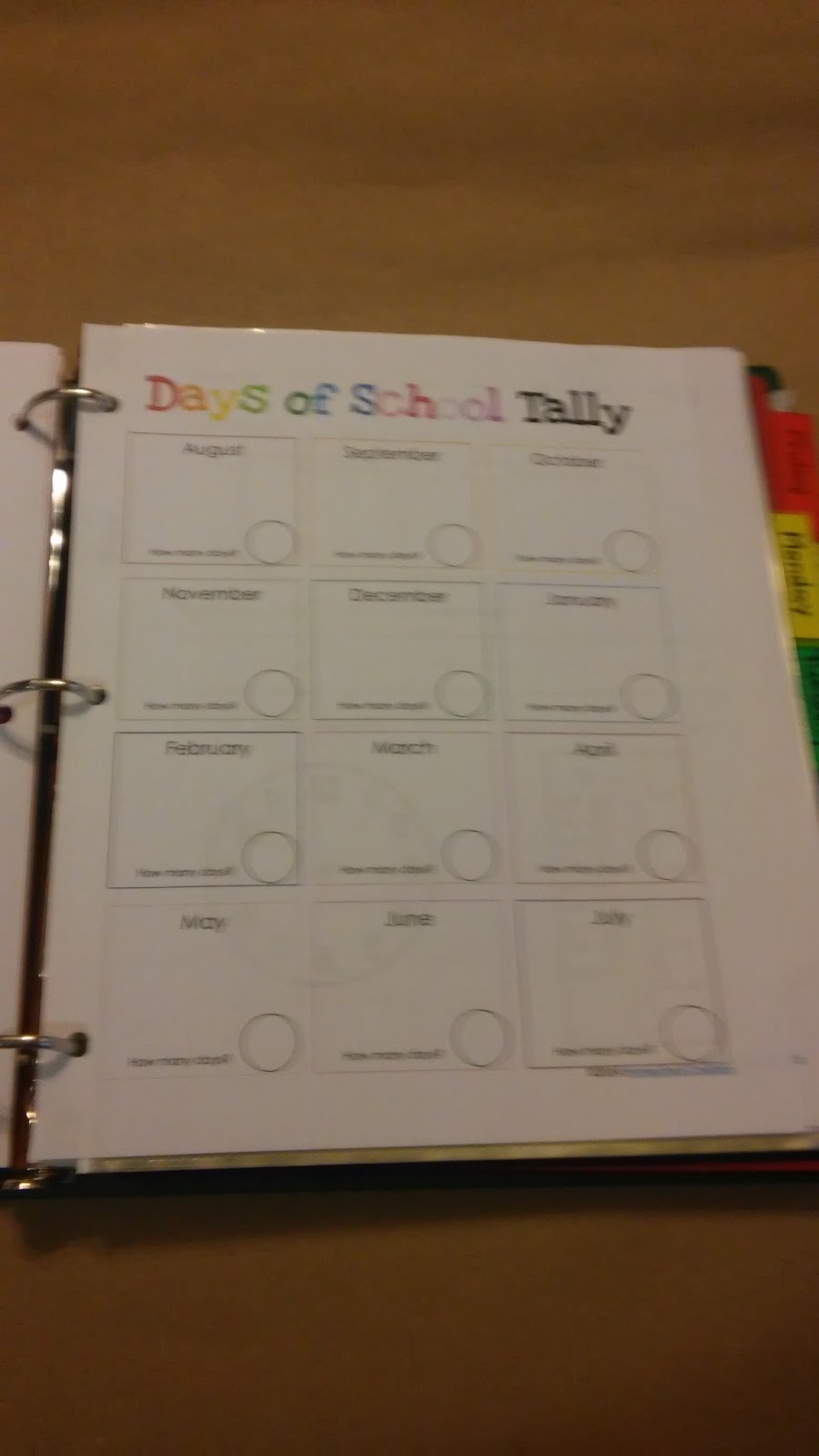 Homeschool - the fun way!!!: Daily Learning Binder