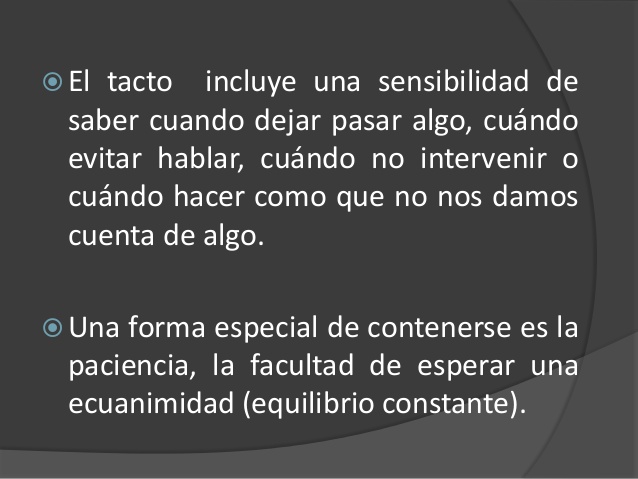 Proyecto MARES: Un poco de tacto