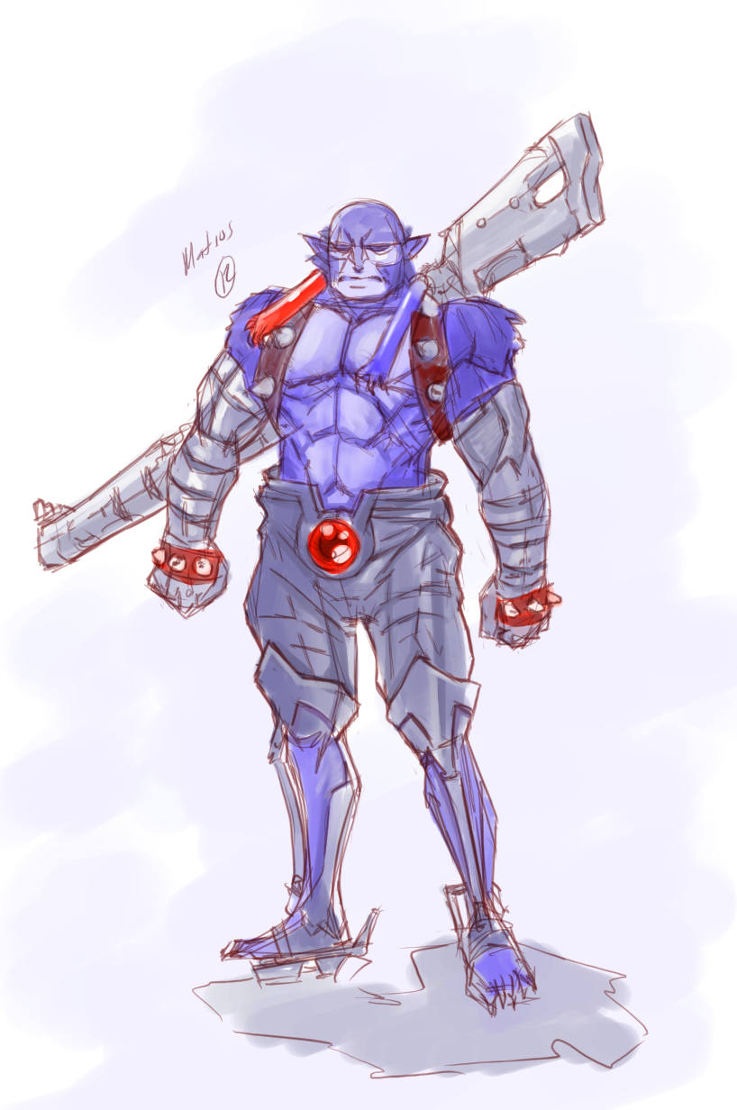 Panthro 2011: ilustración Rápida. - El Matius dibujando