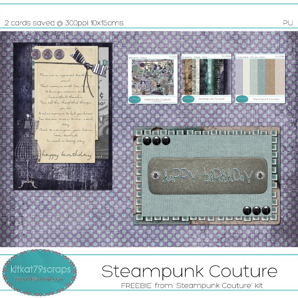 kitkat79-scraps: Steampunk Couture Freebie's