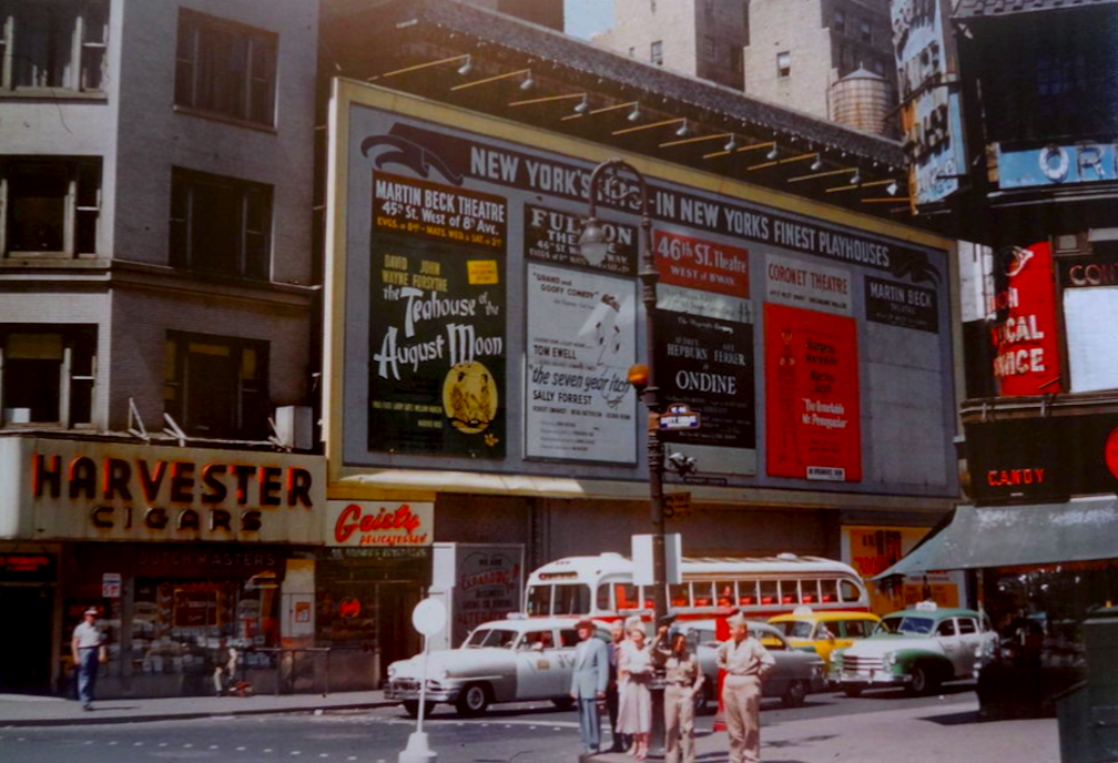 ART SKOOL DAMAGE : Christian Montone: Vintage Times Square (1954 - 1973)