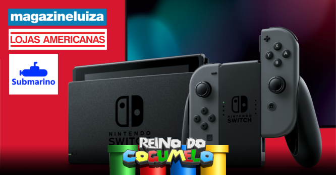 Nintendo Switch começa a ser vendido oficialmente hoje no Brasil