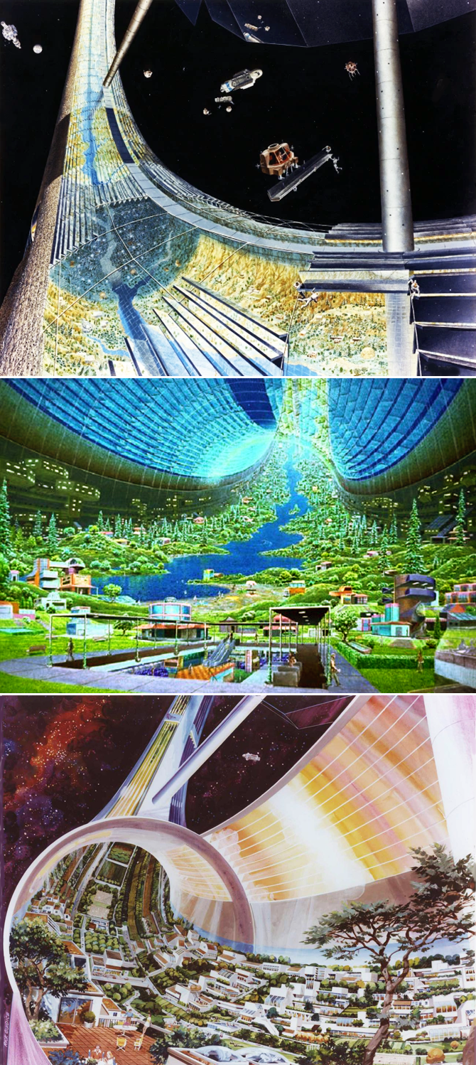 Futurix: Le colonie spaziali orbitali del futuro