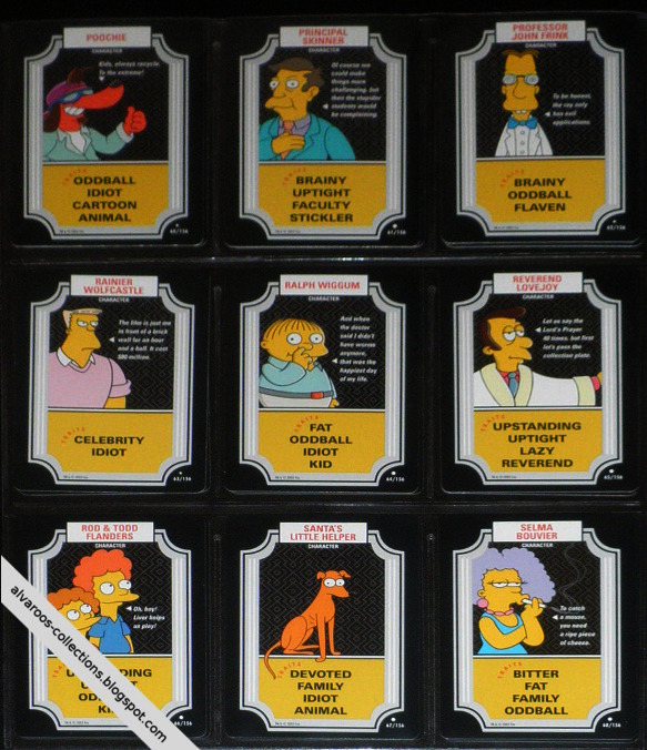 The Simpsons TCG: another pack of cards... | Alvaroo's Collections ...