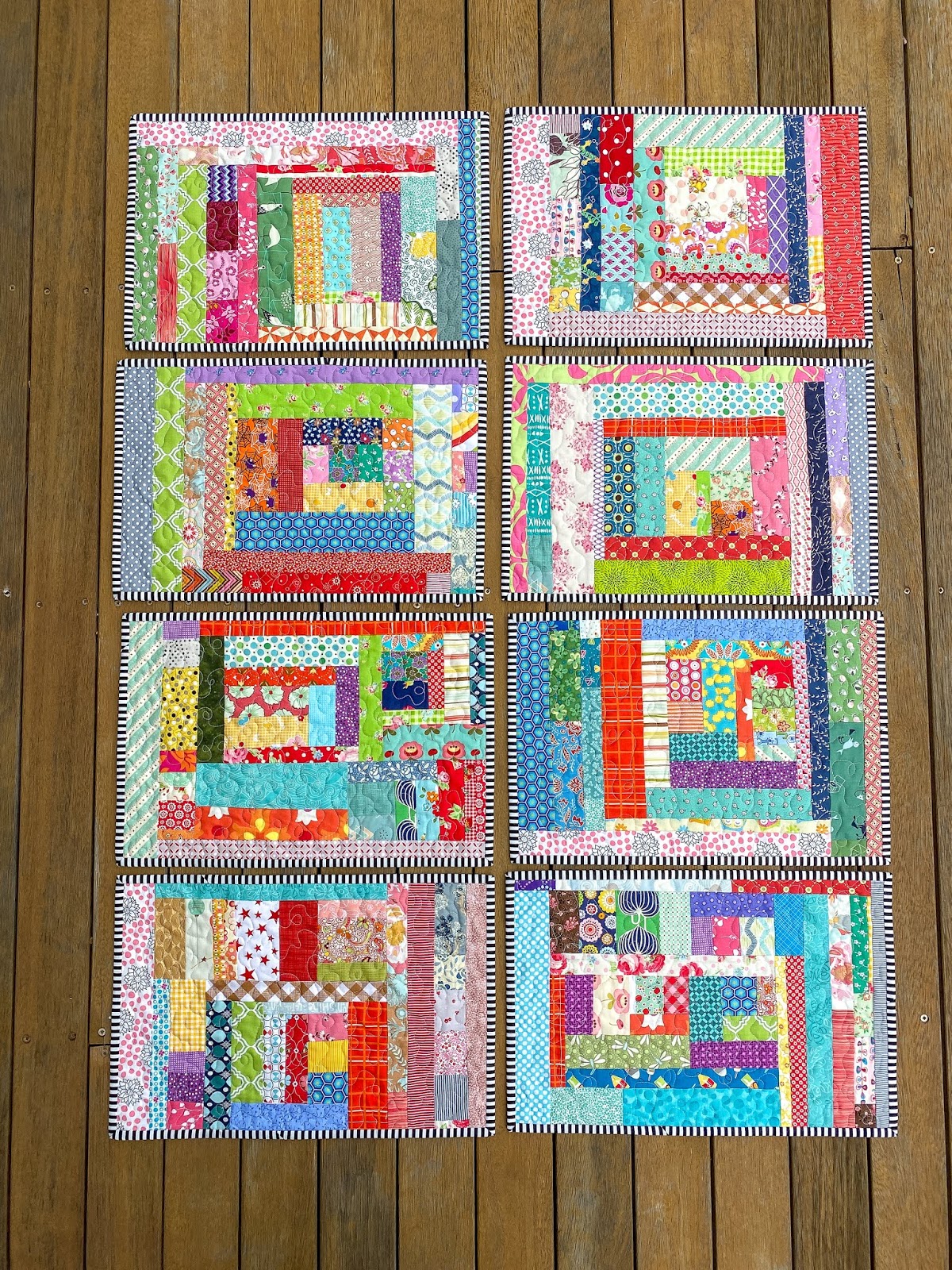 Bigger and Better Quilted Placemats - Samelia's Mum