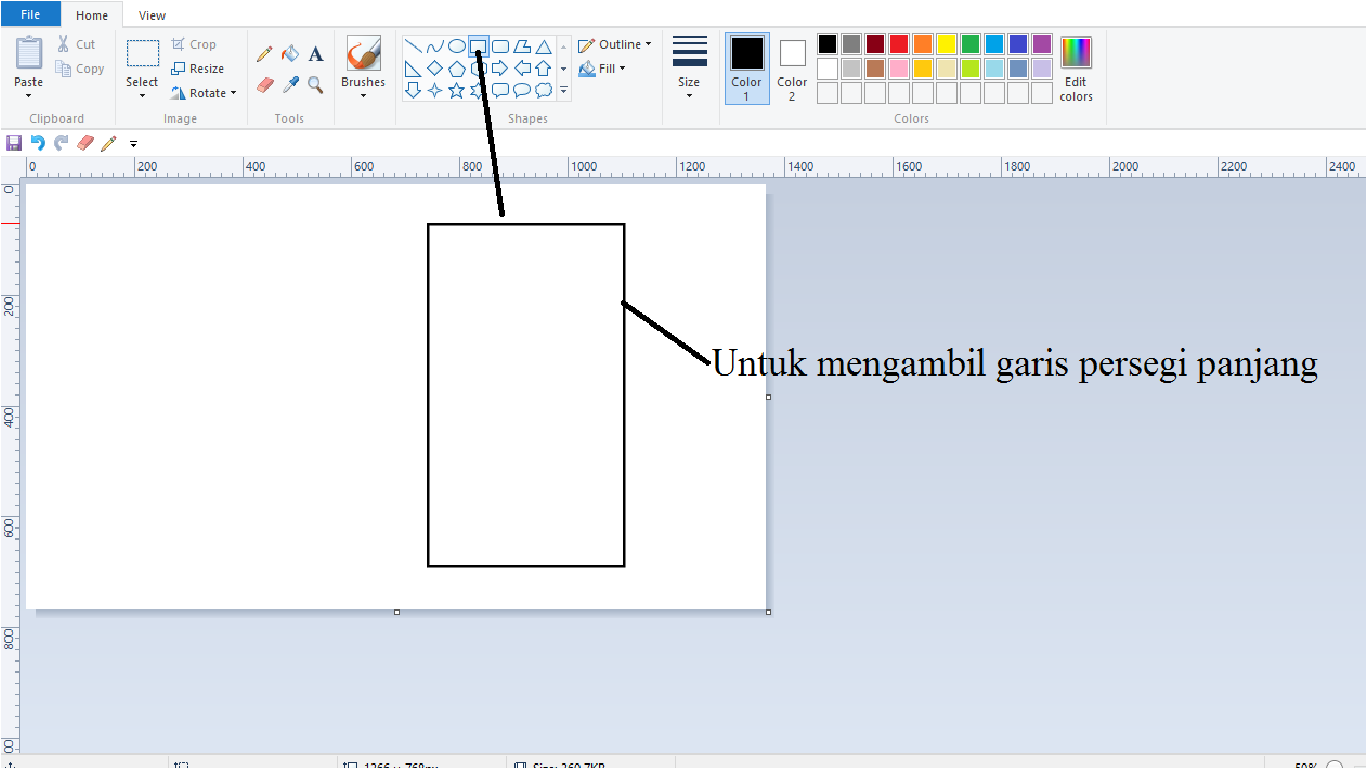 EKOHYDN: MENGGAMBAR MENGUNAKAN APLIKASI PAINT