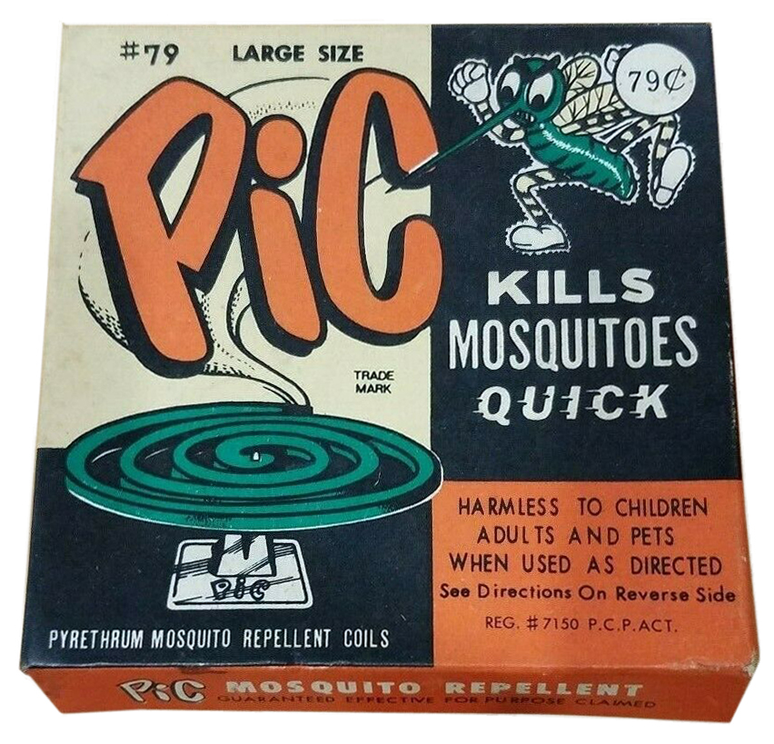 Brady's Bunch of Lorain County Nostalgia: Vintage Pic Mosquito Coil ...