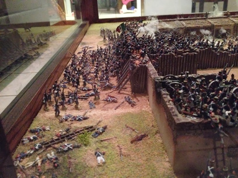 Tides of War: Paint Bench: 15mm Battle of the Alamo Diorama Revisted