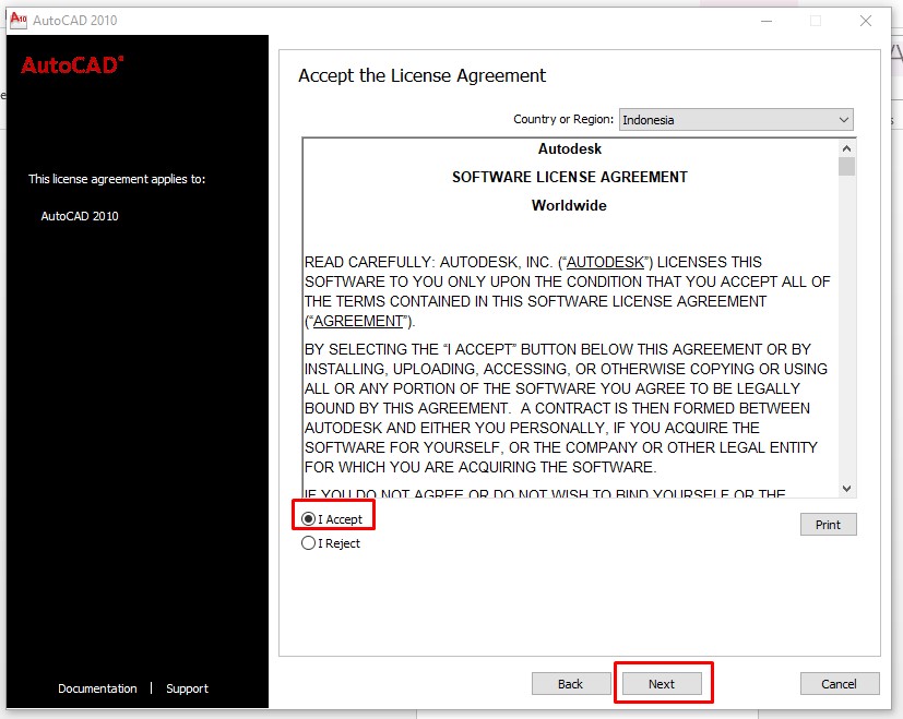 Cara Install AutoCad 2010 Full Crack - andrikkusniawan.com