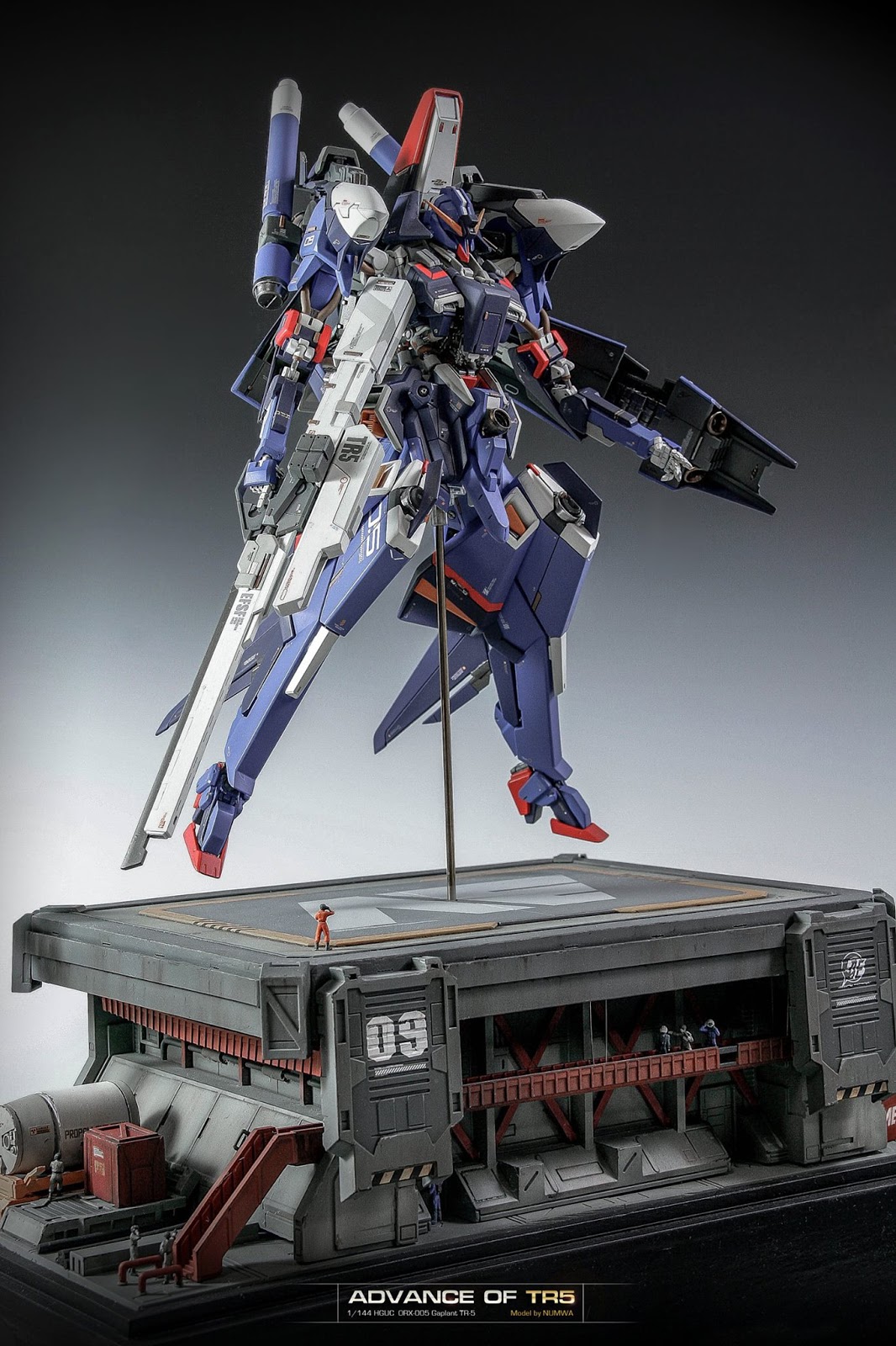 Custom Build: HGUC 1/144 ORX-005 Gaplant TR-5 [Advanced]