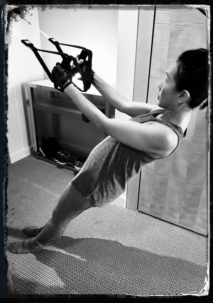 Faerie Tales: Looping the TRX Over the Door