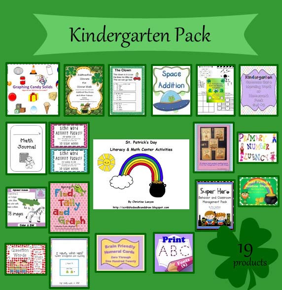 Are you feeling lucky? Giveaway for 68 teaching resources