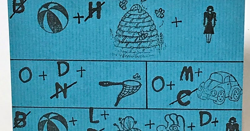 StampOwl's Studio: Rebus - Names Starting with "O"