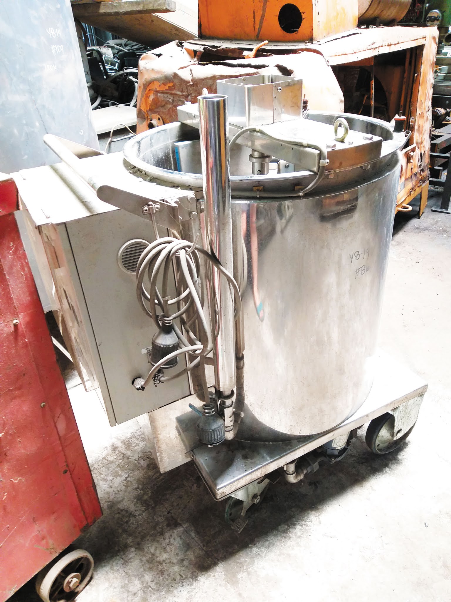 Products: Double Jacket Paddle Mixer Stainless from Japan Food Mixing