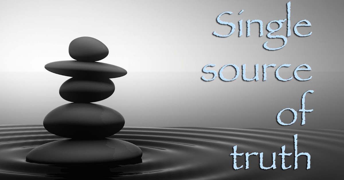 The KHIT Blog: Single Source of Truth