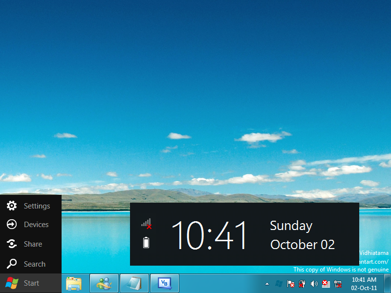 Kiub Teknologi: Gunakan Widget Windows 8 Metro Start Menu pada Windows 7