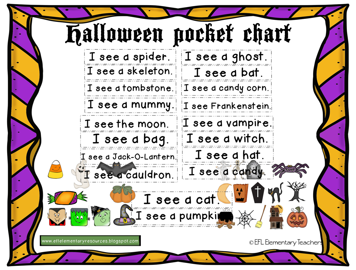 EFL Elementary Teachers Day 9 And 10 Of The 31 Days Of Halloween 2020 EFL Elementary Teachers Day 9 And 10 Of The 31 Days Of Halloween 2020