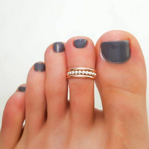 Fancy toe rings