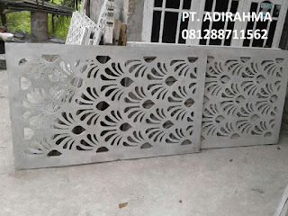 krawangan GRC motif bunga, 087771760954: 2018