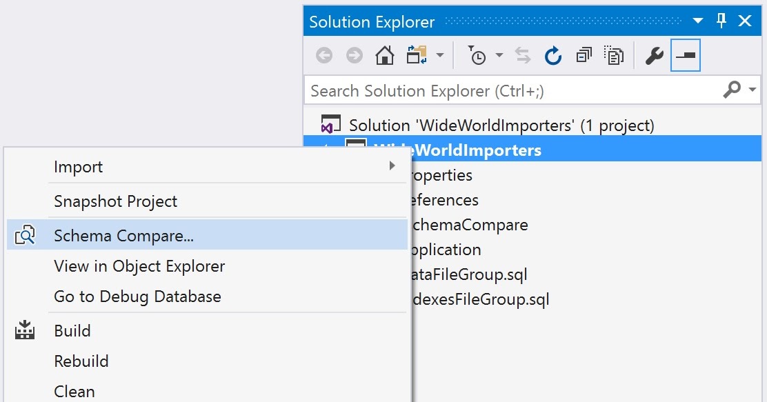 Software Development: Creating SQL Server database project from ...