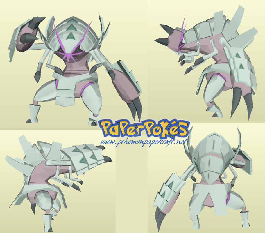 PaperPokés - Pokémon Papercraft: GOLISOPOD