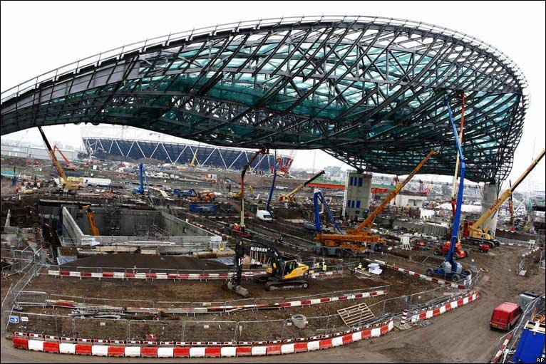London Olympics Gallery: The London Aquatics Centre
