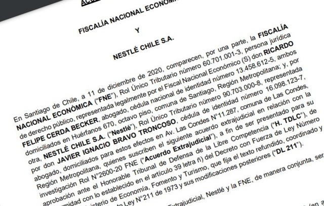 La Fiscalía Nacional Económica expuso ante el TDLC acuerdo extrajudicial con Nestlé - PL Prensa