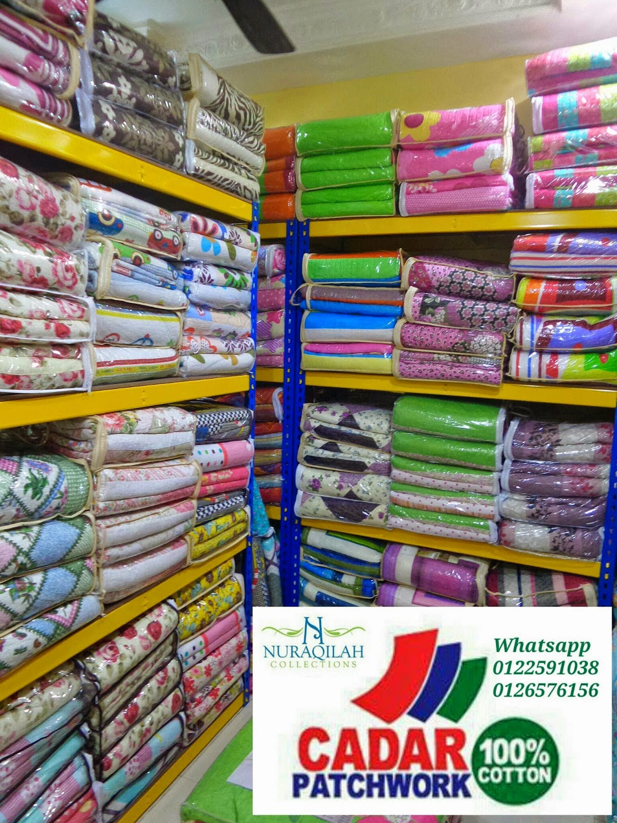NURAQILAH COLLECTIONS****CADAR 100% COTTON MURAH : PEMBORONG CADAR ...