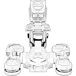 The Holiday Site: Coloring Pages of Batman and Batmobile Toys Free and ...