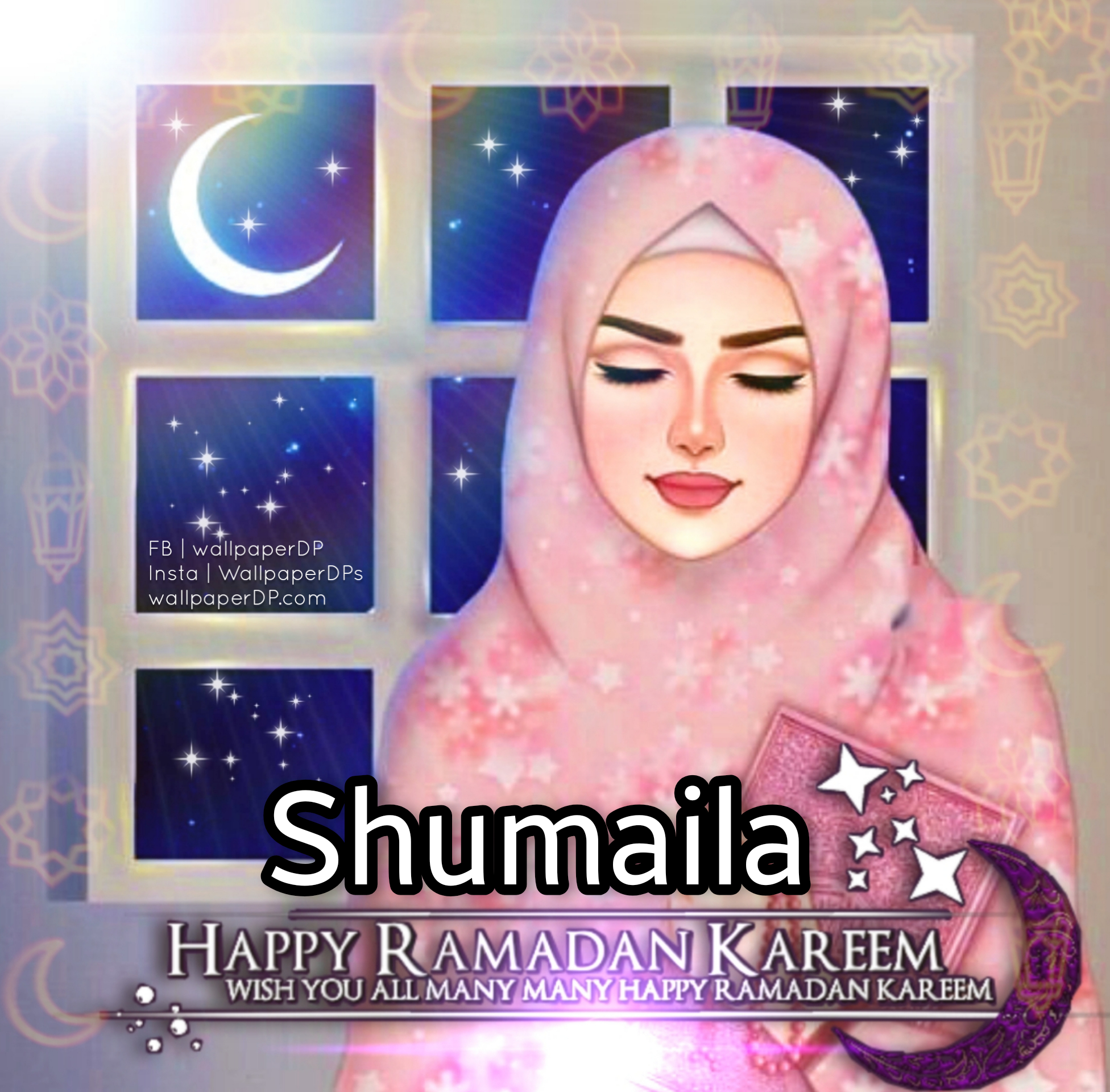 100+ Ramzan Dpz for Girlz with Name | Wallpaper DP