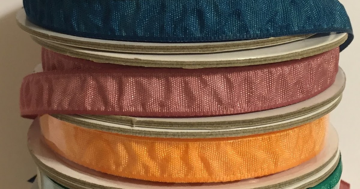 The Flying Stamper: 2016-2018 In Color Ruched Ribbon Share