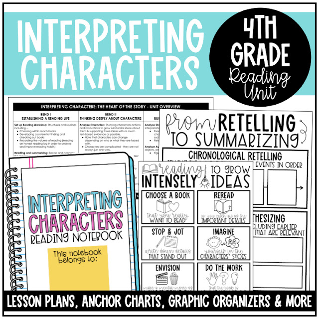 Interpreting Characters: A 4th Grade Reading Unit - Teaching to the ...