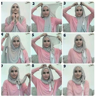 15 Model Tutorial Hijab Modern Terbaru dan Terpopuler Saat Ini