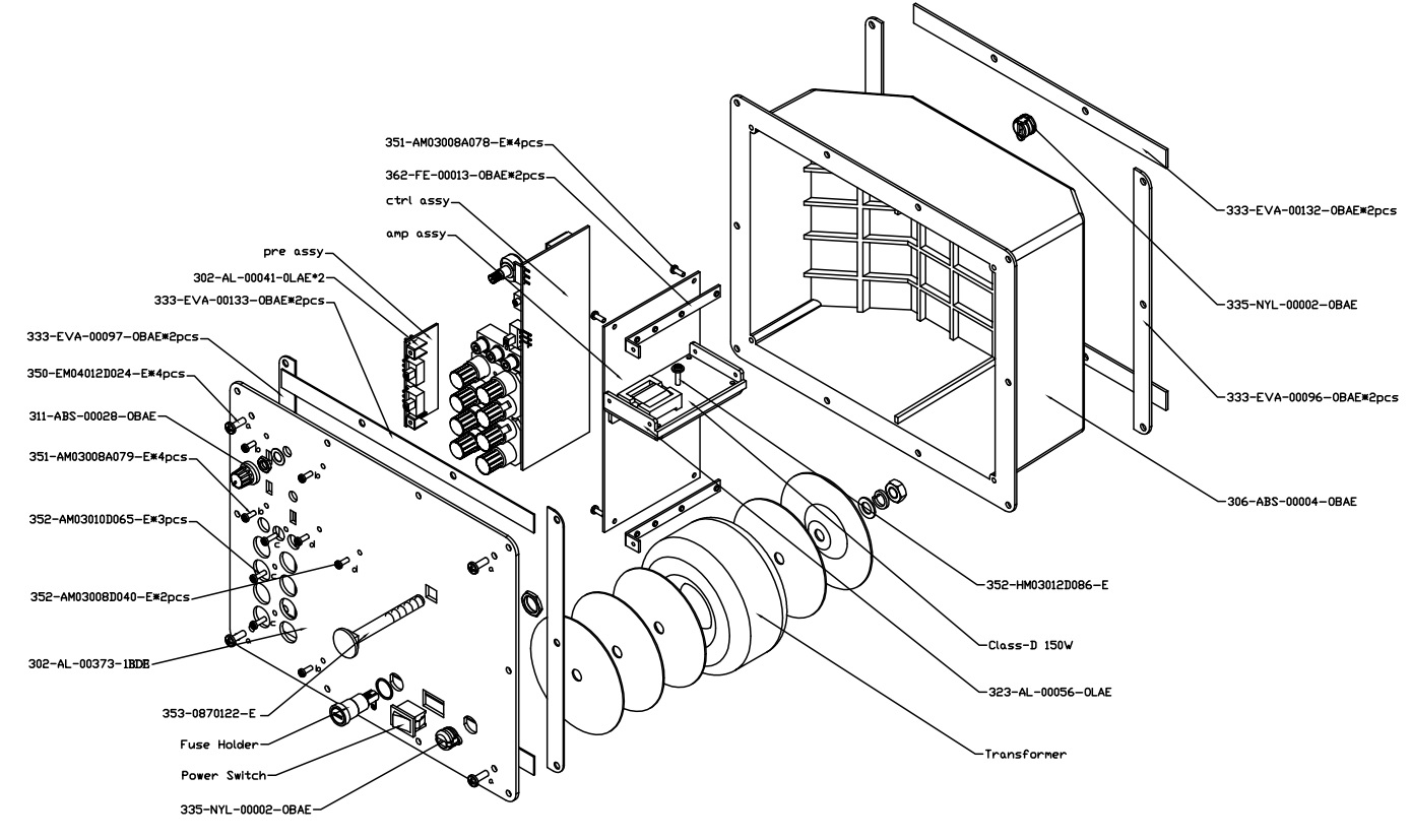 Electronics Equipment Repair Help - Hindi: TS11 Harman kardon SUB- Sub ...