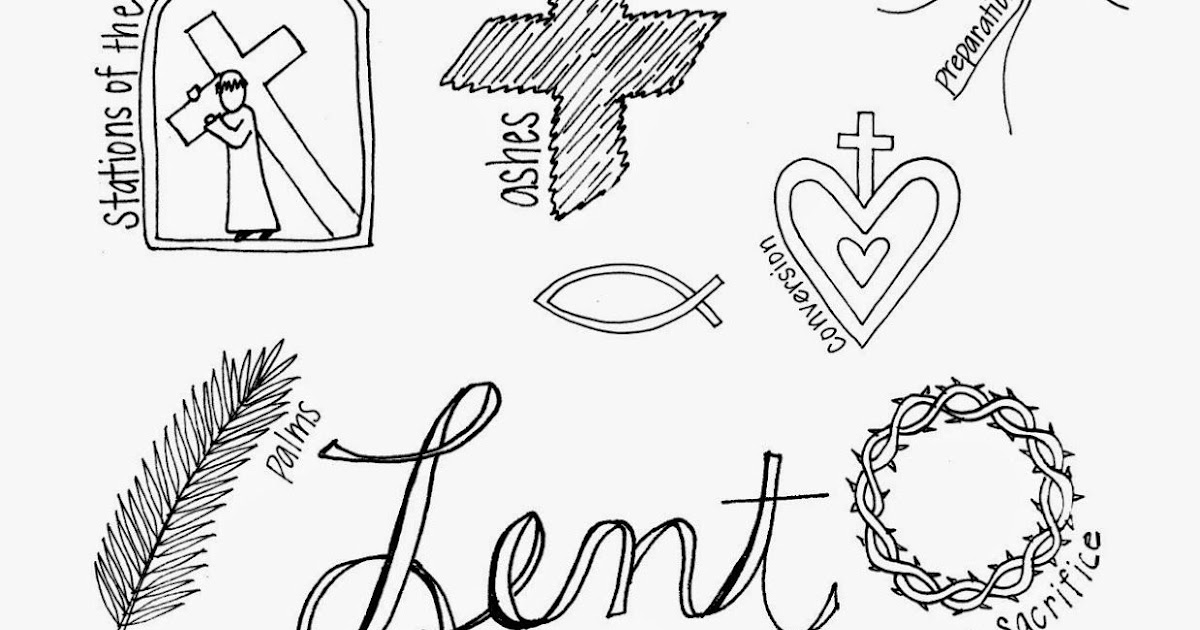 Lent Coloring Pages For Kids ~ Coloring Pages