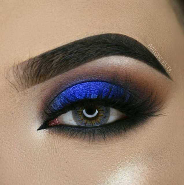 Amazing Blue SmokeyEye Makeup Tutorial Step by Step