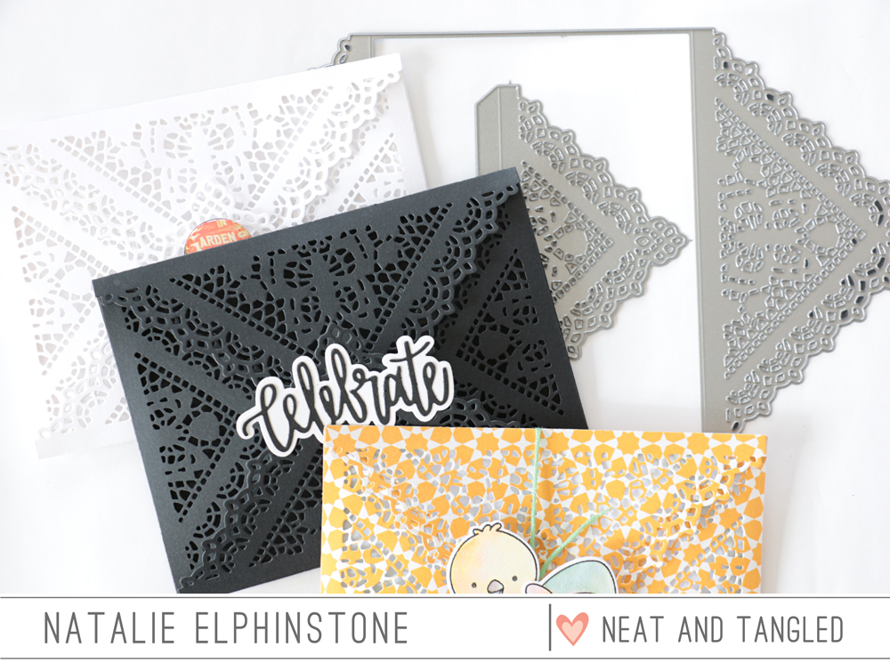 Cutting with the Doily Envelope Die | Natalie Elphinstone - Neat and ...