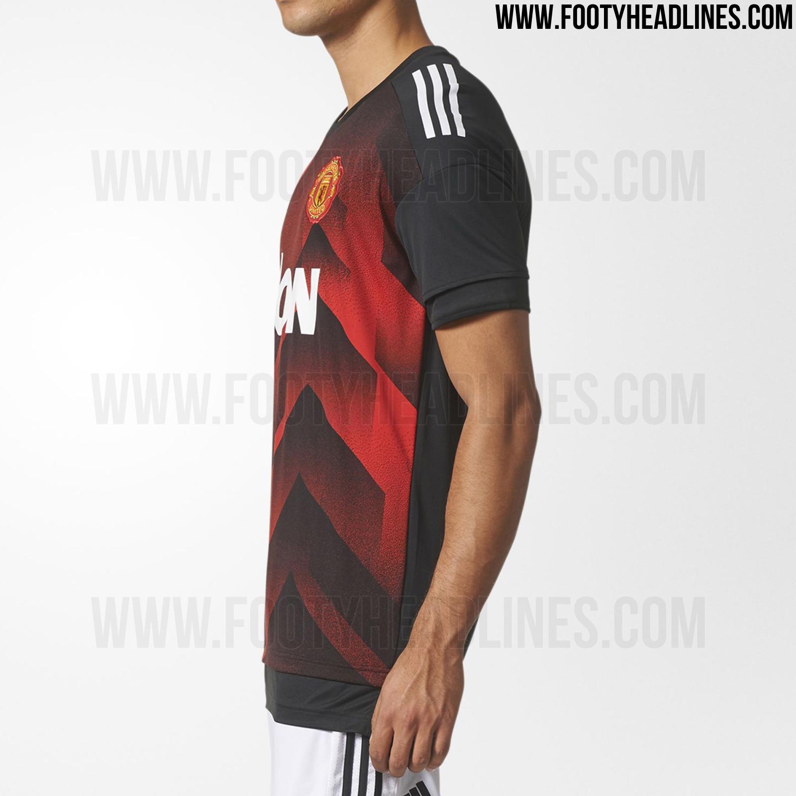 Stunning Manchester United 17-18 Pre-Match Shirt Leaked - Footy Headlines