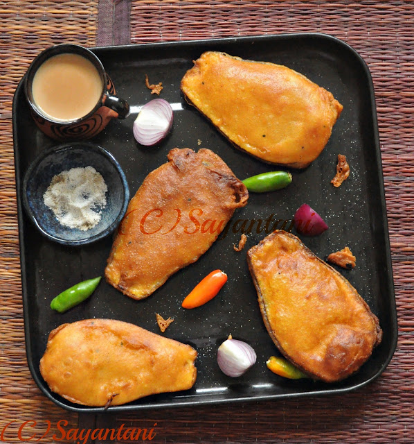 Beguni (Bengali Eggplant Fritter) and a tribute to my Dadubhai - A ...