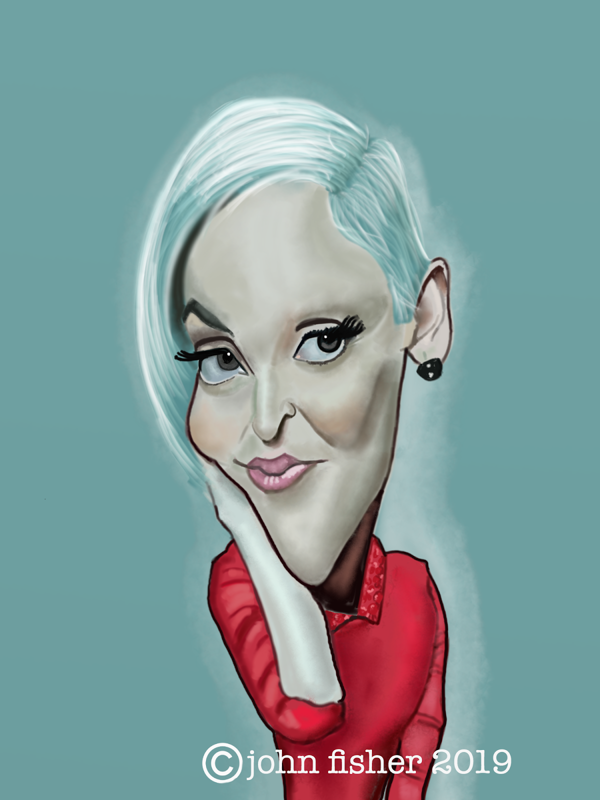 The Art of John Fisher: Mariza..