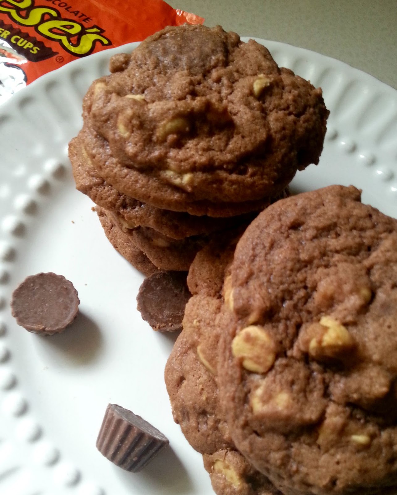 The Better Baker Peanut Butter Cup Pudding Cookies Yowza