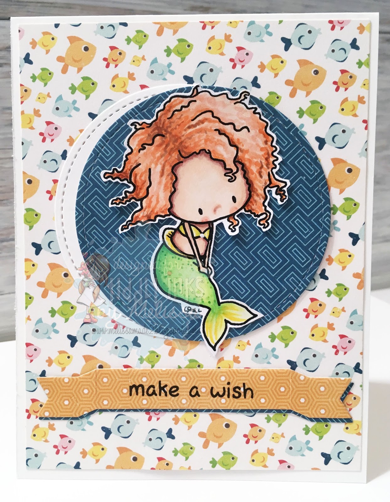 Melissa Made: Make A Wish - Tiddly Inks Challenge, Anything Goes!