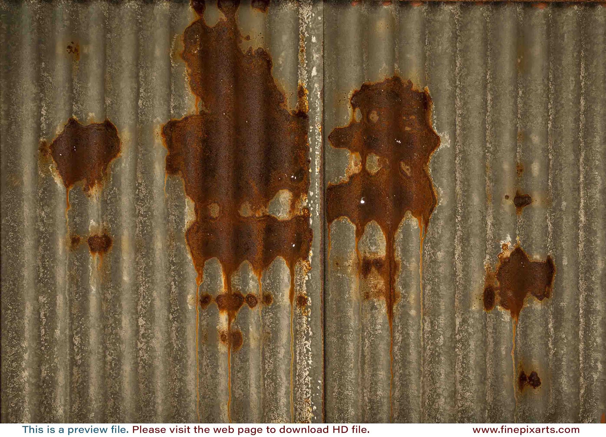 Rusty metal roof sheet texture 00001