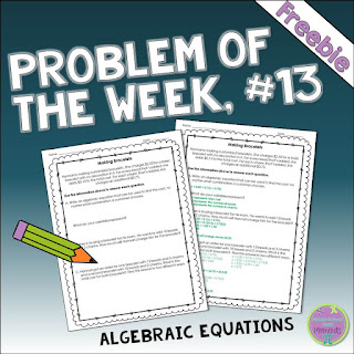 Problem of the Week, #13