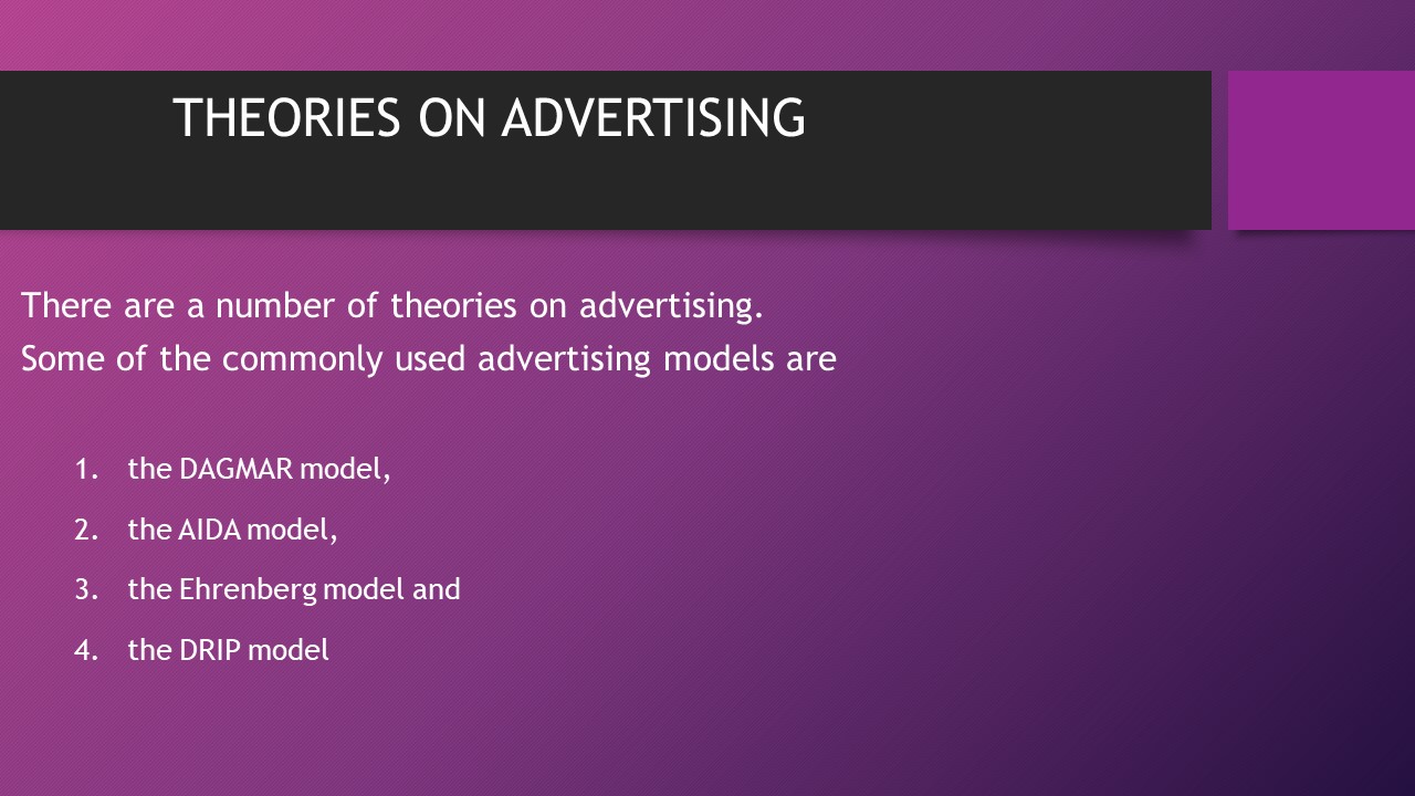 Advertising Theory