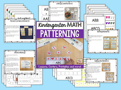 Patterning in Kindergarten | Mrs. Albanese's Kindergarten Class